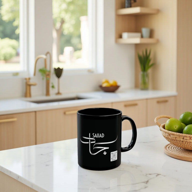 Custom Arabic Calligraphy Gifts | Mugs, Totes & Art | BinMahmood